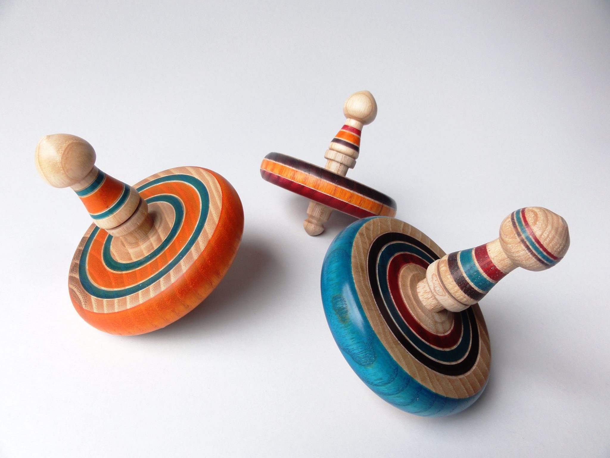 Toupie capuchon - Création de toupies